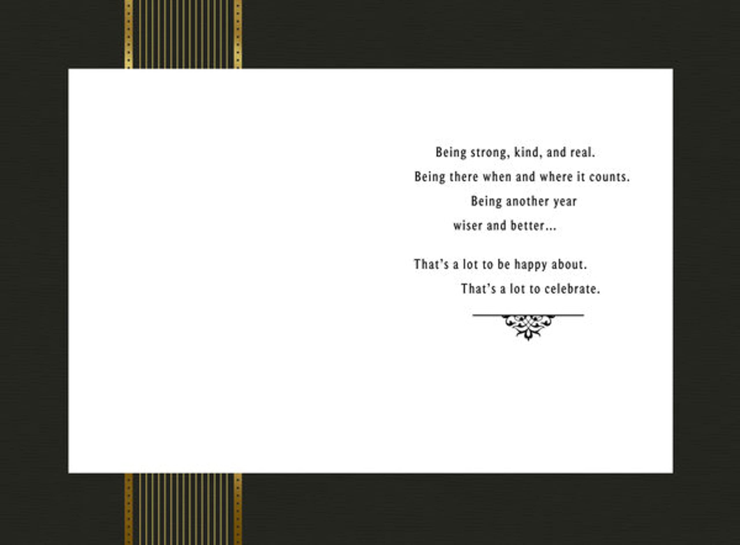 Hallmark Birthday Card (A Lot to Celebrate)