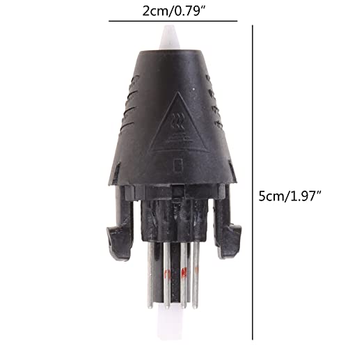 HEYXI 3D Printer Pen for Head Nozzle for First Generation 3D Printing Pen Parts Black Black