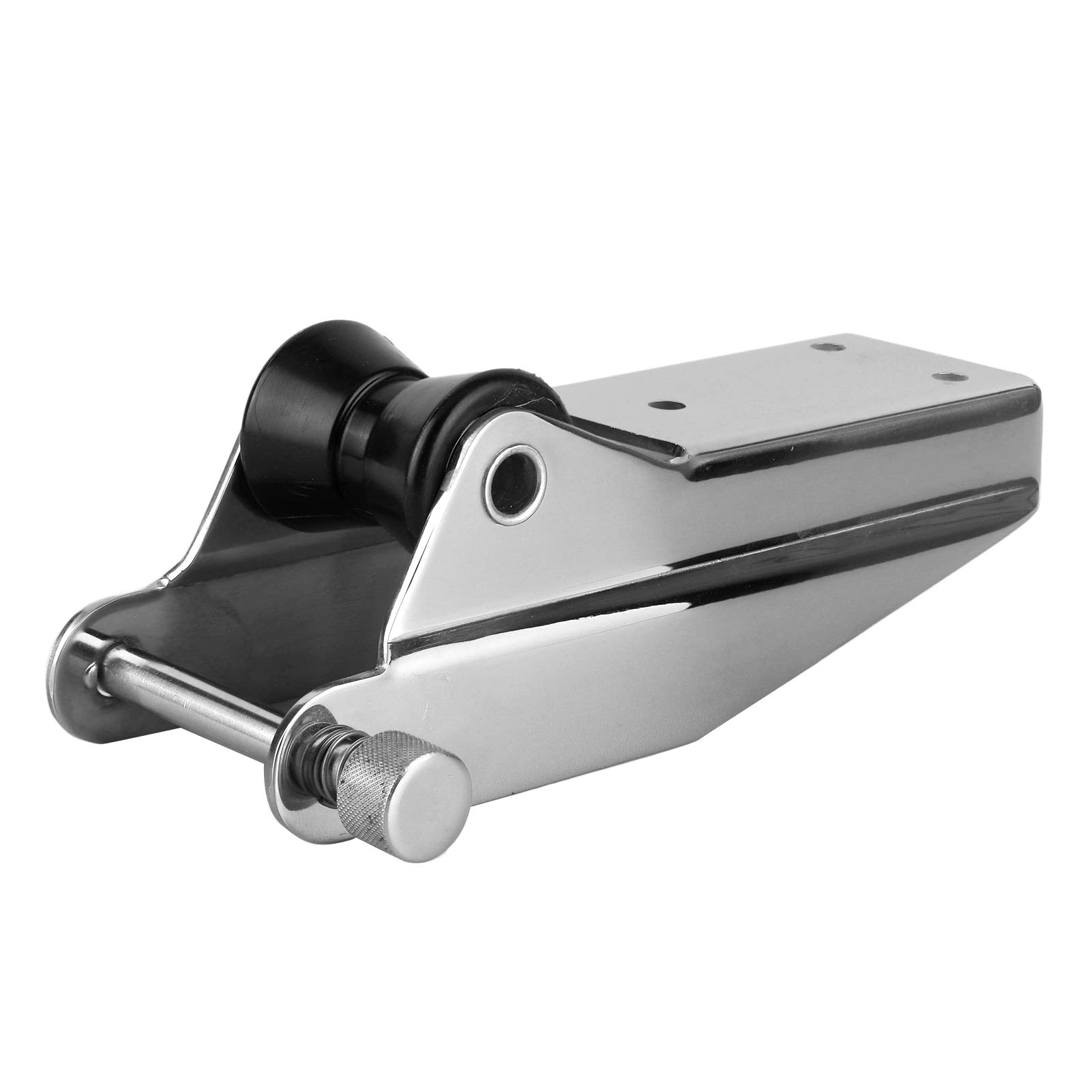 Boat Anchor Roller 7.88in Anchor Roller Fixed Bracket 316 Stainless Steel Marine Boat Docking Hardware Accessories 316 Stainless Steel
