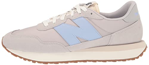 New Balance Women's 237 V1 Classic Sneaker, Rain Cloud/Daydream, 12