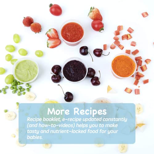 QOOC 4-in-1 Mini Baby Food Maker