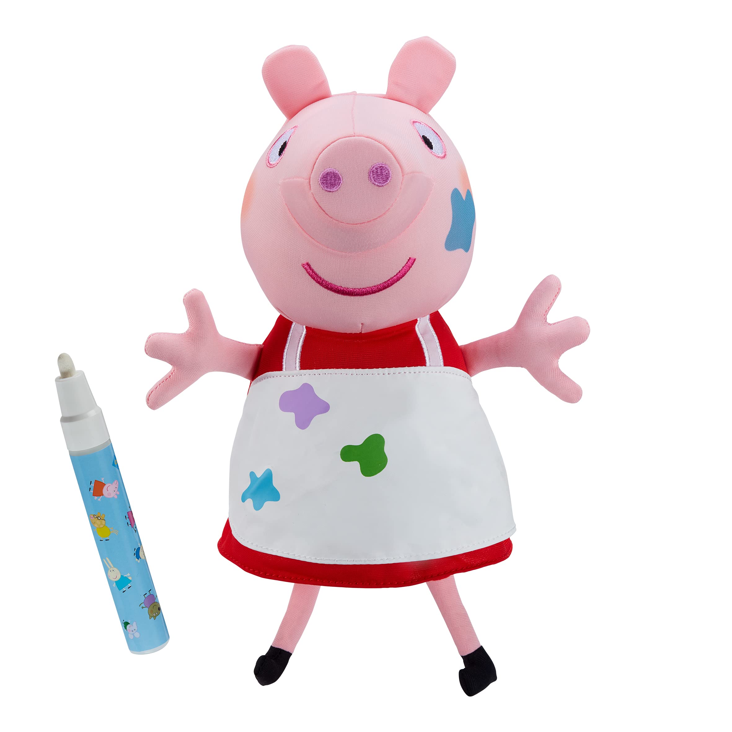 Peppa Pig Splash & Reveal Peppa, Preschool Soft Toy, Creative Play, Gift for 2-5 Year Old