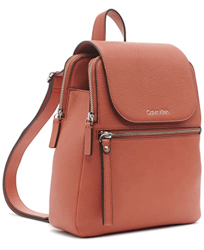 Calvin Klein Reyna Novelty Key Item Flap Backpack, Aragon