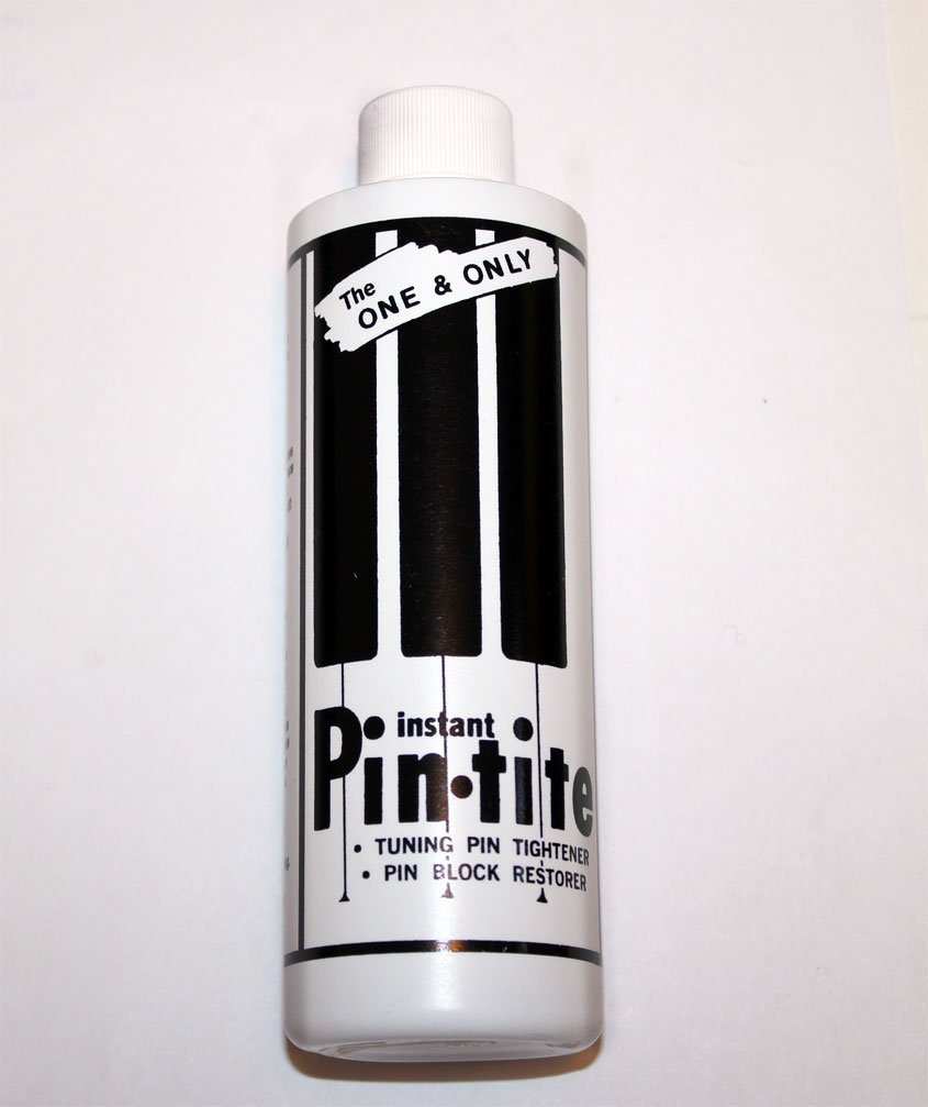 Pin-tite 8oz Piano Tuning Pin Block Restorer - Fix Tuning Pins