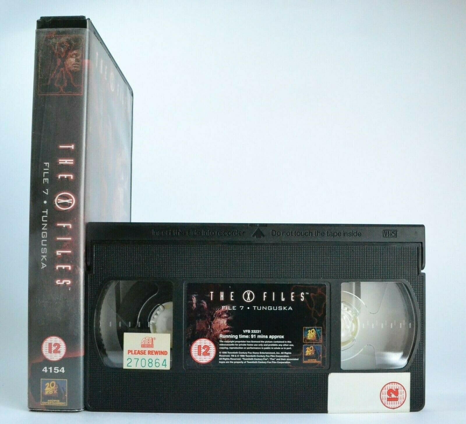 The X-Files: Tunguska (1996) - Sci-Fi TV Series - Large Box - Ex-Rental - VHS