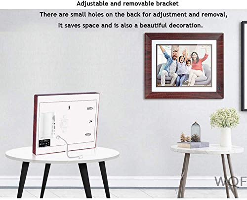 Doinneckry 9.1 Inch WiFi Digital Photo Frame, Electronic Album Display Stand, Wall Mounted Advertising Machine, Video Player, Android 8.1 Operating System