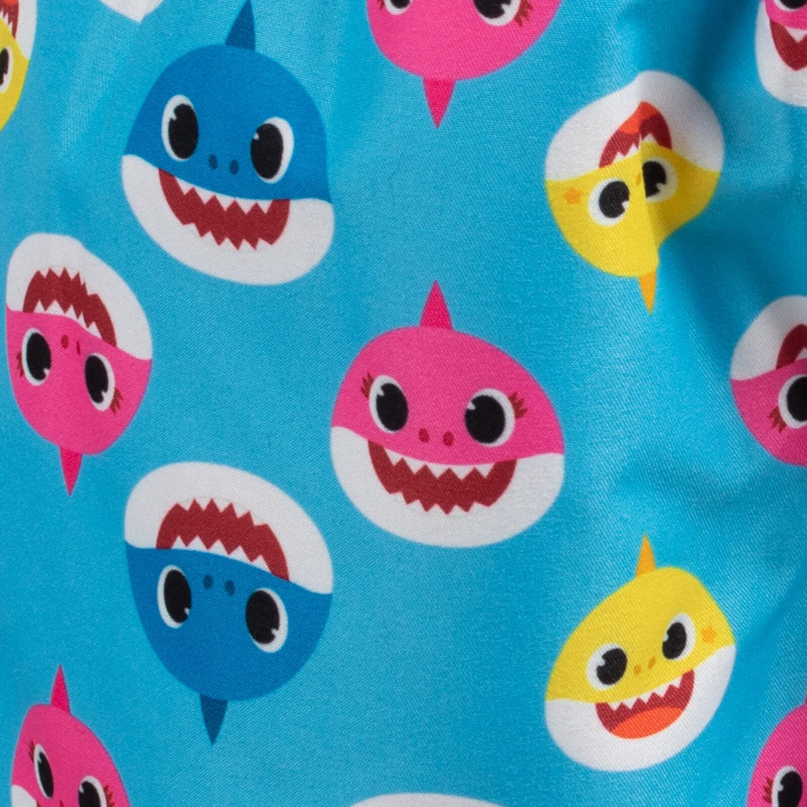 Pinkfong Baby Shark Daddy Mommy Toddler Boys Swim Rash Guard Swim Trunks Blue 3T