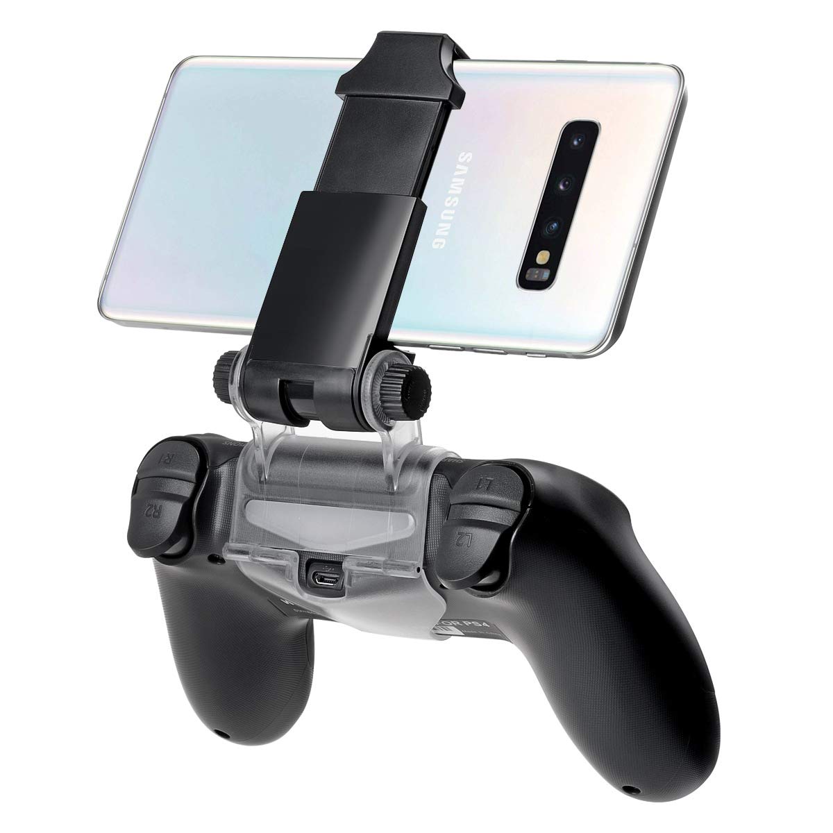 VSEER Smart Clip β PS4 Slim Pro Wireless Controller Phone Clip Holder Clamp Mount Stand for Android Phones, Samsung Galaxy S8 Plus S7 S6 Edge Plus Note 8