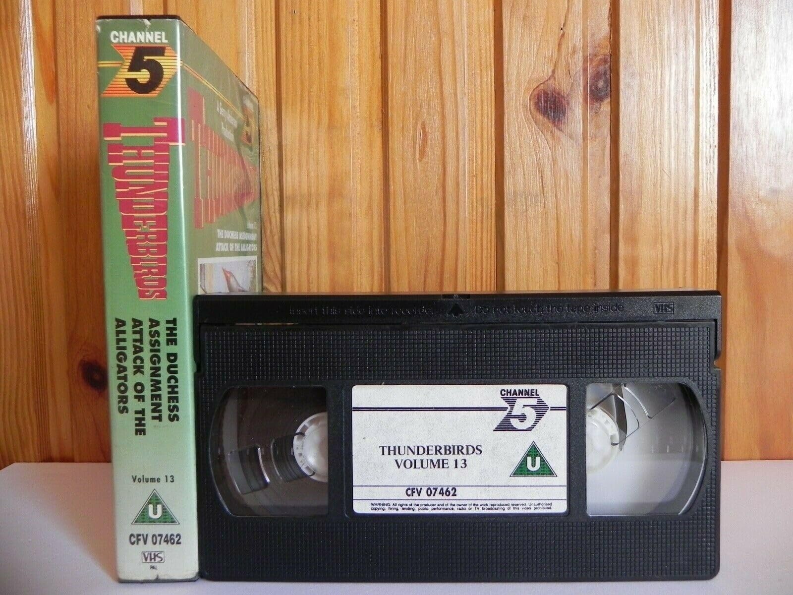 Thunderbirds - Channel 5 - Volume 13 - The Duchess Assignment - Kids - Pal VHS