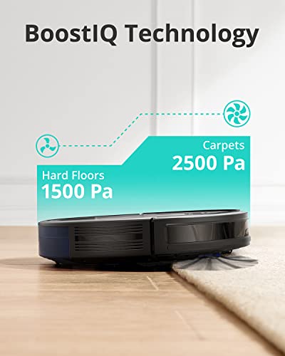 eufy by Anker, RoboVac G20, 2500 Pa Strong Suction, Dynamic Navigation, Voice Control, Ultra-Slim, App, Robot Vacuum, Compatible with Alexa, Ideal for Hard Floors and Pet Hair