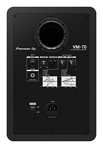 Pioneer DJ VM-70 6.5-inch Active Monitor Speaker - Black
