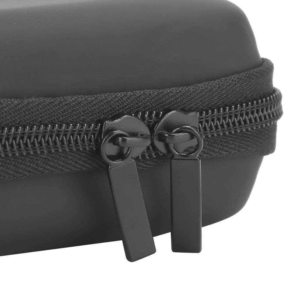 CHICIRIS Storage Bag Versatility EVA Material Game Consoles Storage Bag Used to Store for 3DS LL 3DS Office Home(Black)