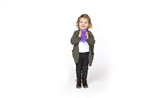 Playtex Baby Stage 2 Spoutless 360 Drinking Cups, Ages 1+, Leakproof, Spill Proof, Pink and Purple, 10 Ounce, 2 Count