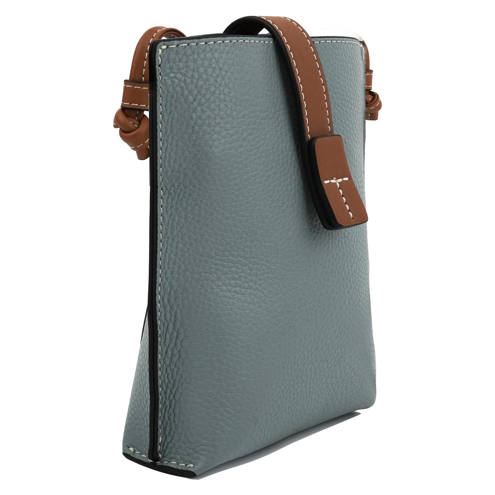 EXSIAR Crossbody Bag Cell Phone Purse for Women Slim Small Wallet Purses Handbag Shoulder Bag with Adjustable Strap Blue