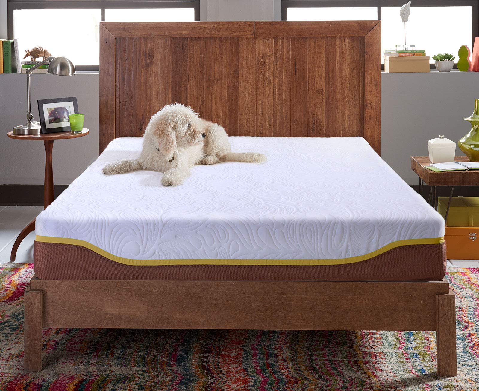 Live & Sleep Elite Twin Mattress - Gel Memory Foam Mattress in a Box - 12 Inch Twin Size Firm Mattress, Cool Bed in a Box - CertiPUR Certified - Twin