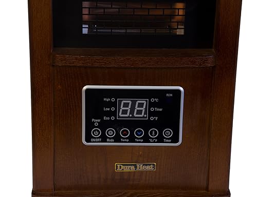 Comfort Glow QEH1410 Infrared Quartz Heater, Oak