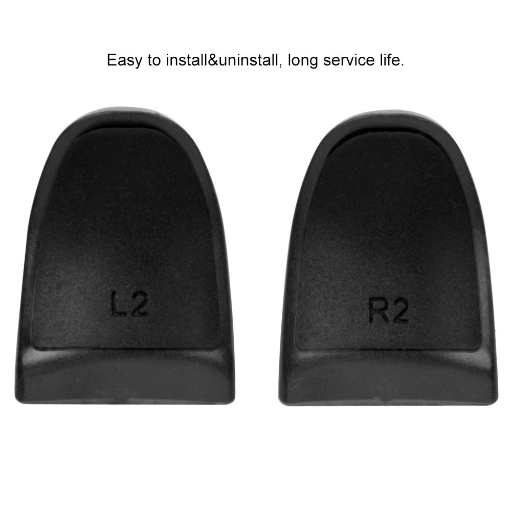 Joystick Extension, L2 R2 Extended for, Lengthen Anti-slip, Moderate Hardness, Good Hand Feeling(Black)