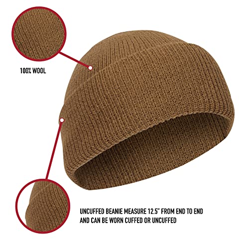 Rothco Genuine U.S.N. Wool Watch Cap, Navy Blue