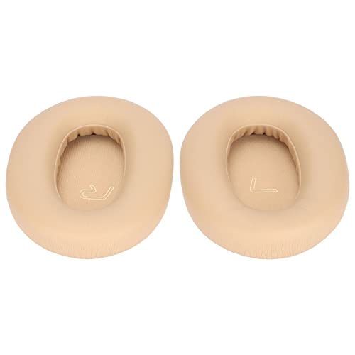 Replacement Ear Pads，Foam Protein Leather Noise Isolation Soft Wear Earpads Cushions for Edifier W860NB W830BT Bluetooth Headset (Brown)