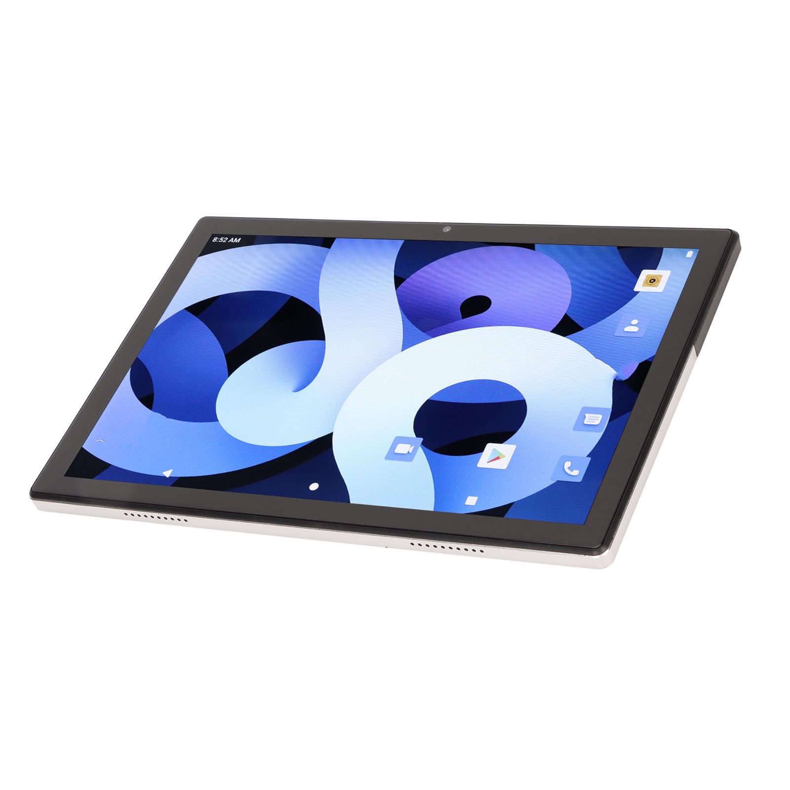 DAUZ Smart Tablet, WiFi Tablet 10.1 Inch Mulriple Interface for Learning for Game (Silver)