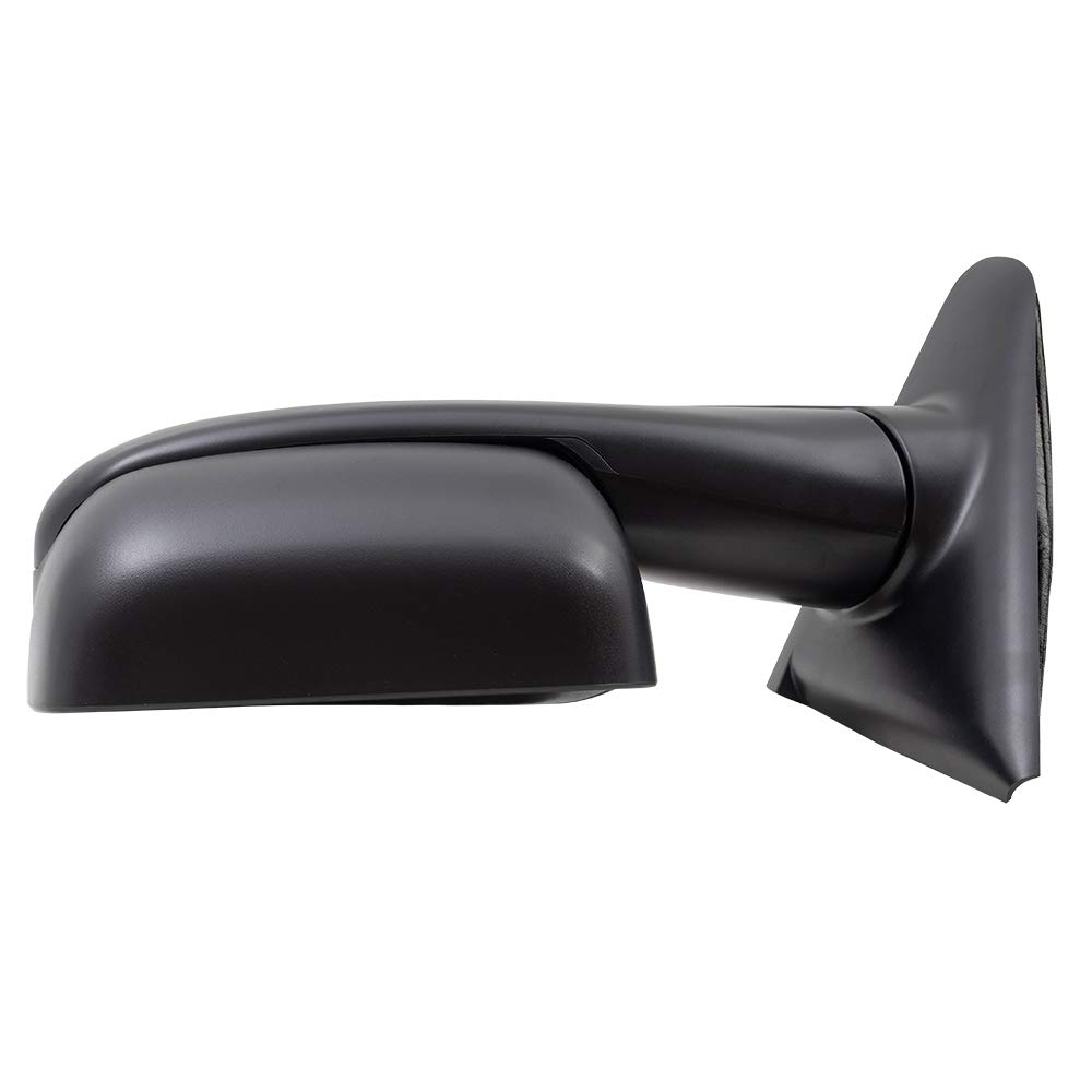 Brock Replacement Drivers Power Trailer Tow Side View Mirror Heated 7x10 Flip-Up Compatible with 2002-2008 Ram 1500 Pickup Truck 55077445AO