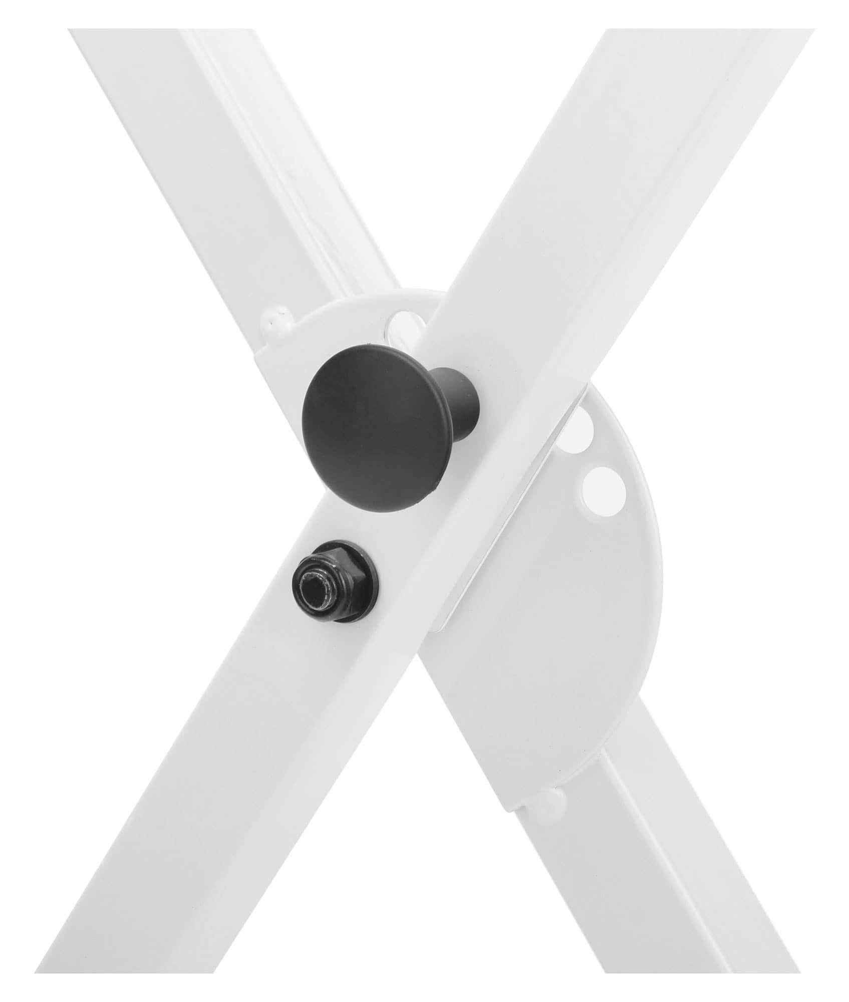 Classic Cantabile X Keyboard Stand Height Adjustable White