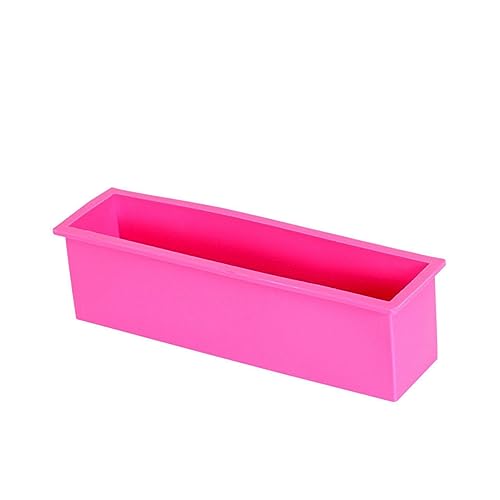 COHEALI 3 Sets Candle Molds Silicone Candle Mold Soap Making Molds Silicone Soap Molds Kit Craft Soap Organic Soap Making Box Crafting Box Suite Soap Box Detachable Wooden Mold Wooden Pink