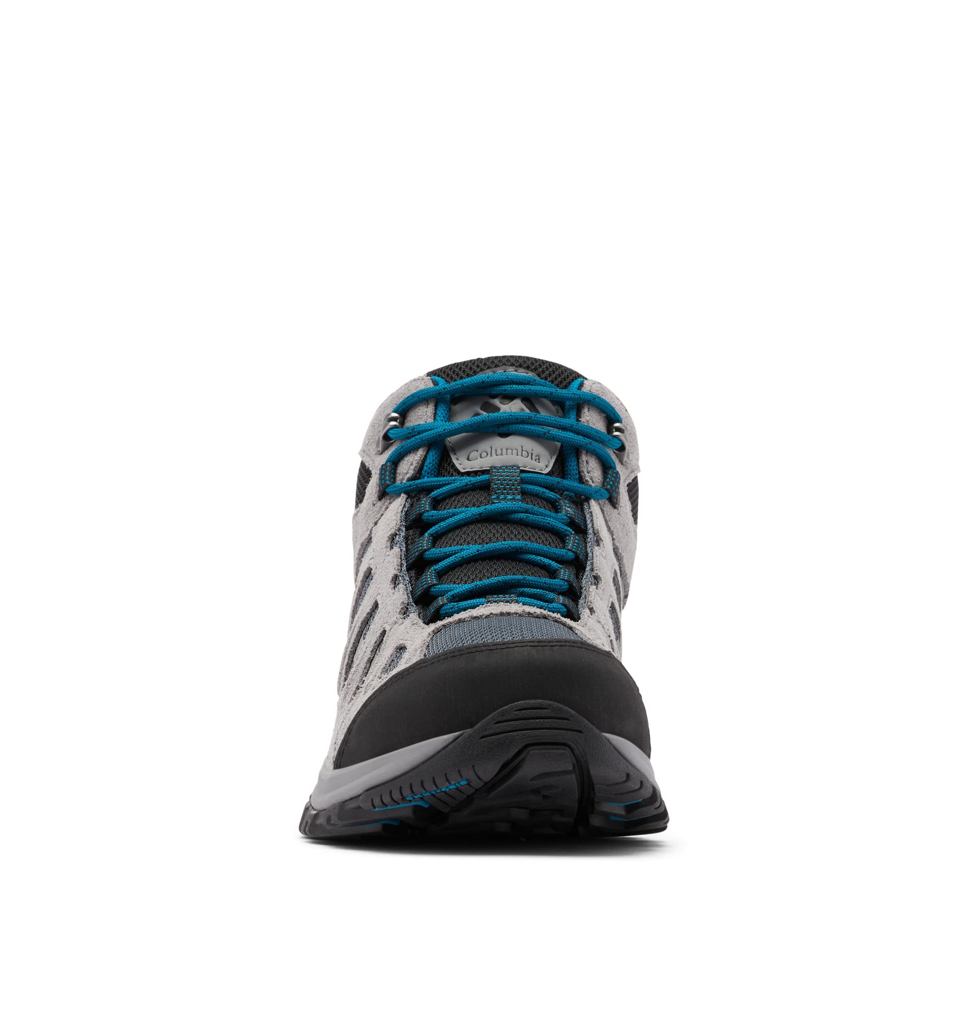 Columbia Men's Redmond III Mid Waterproof Hiking Shoe, Graphite/Black, 12 Wide