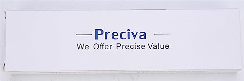 Digital Angle Finder Protractor, Preciva Digital Protractor 7 inch / 400mm Stainless Steel Measuring Ruler with Large LCD Display for Woodworking, Measurement (400MM)