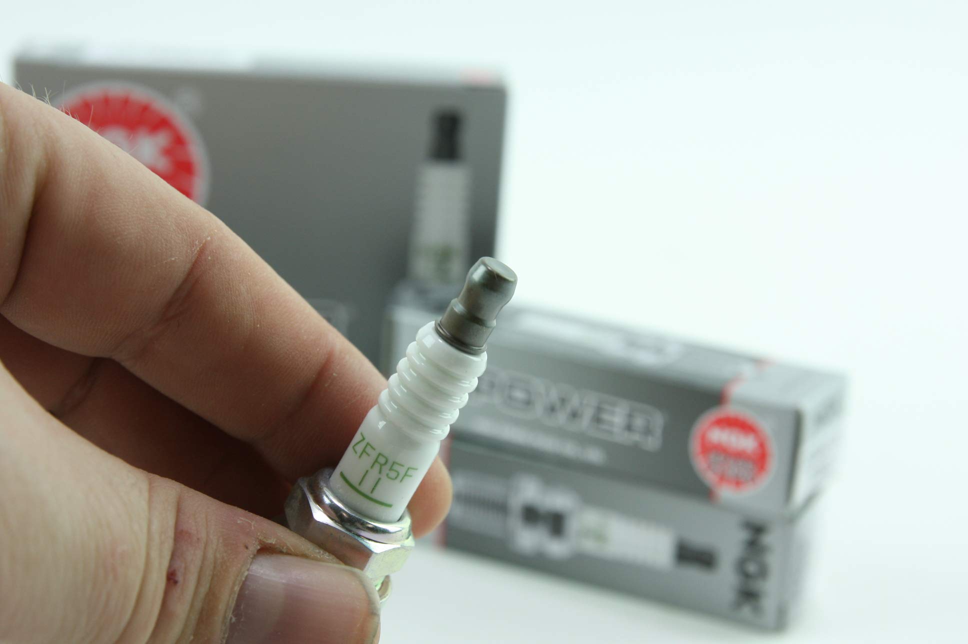 NGK Spark Plug ZFR5F-11- Set of 4