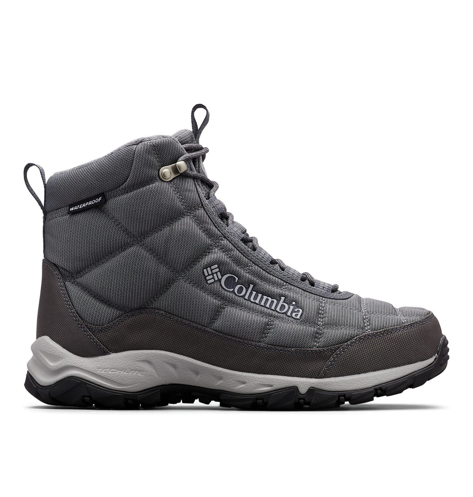 Columbia Men's Firecamp Boot, Titanium Grey Steel/Graphite, 15