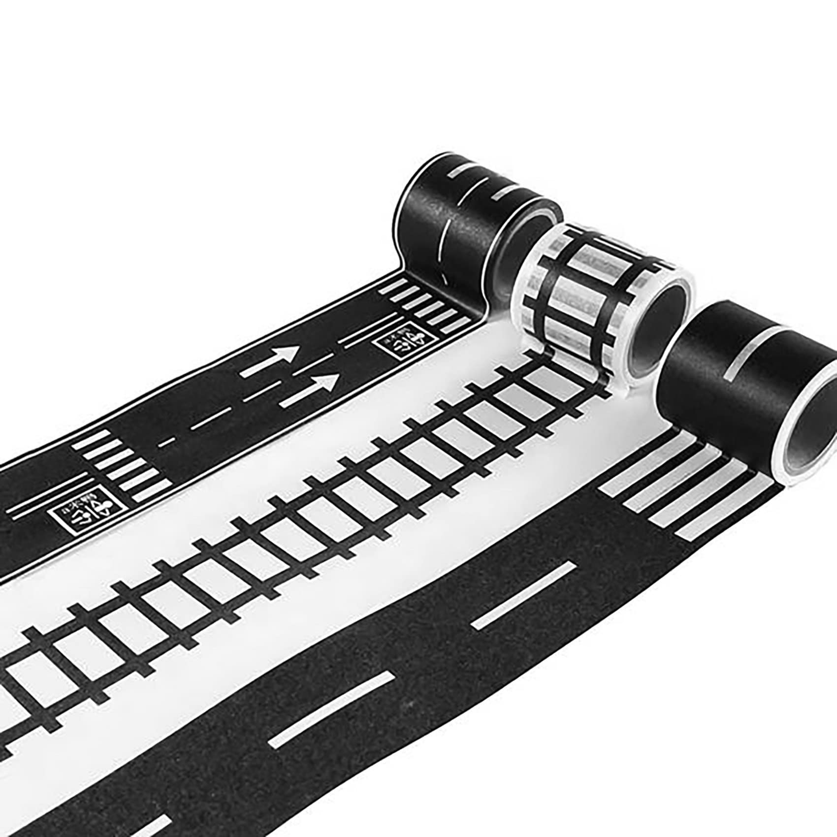 extralife Play Road Tape for Toy and Trains 3 4.8cmx5m Straight Signs -