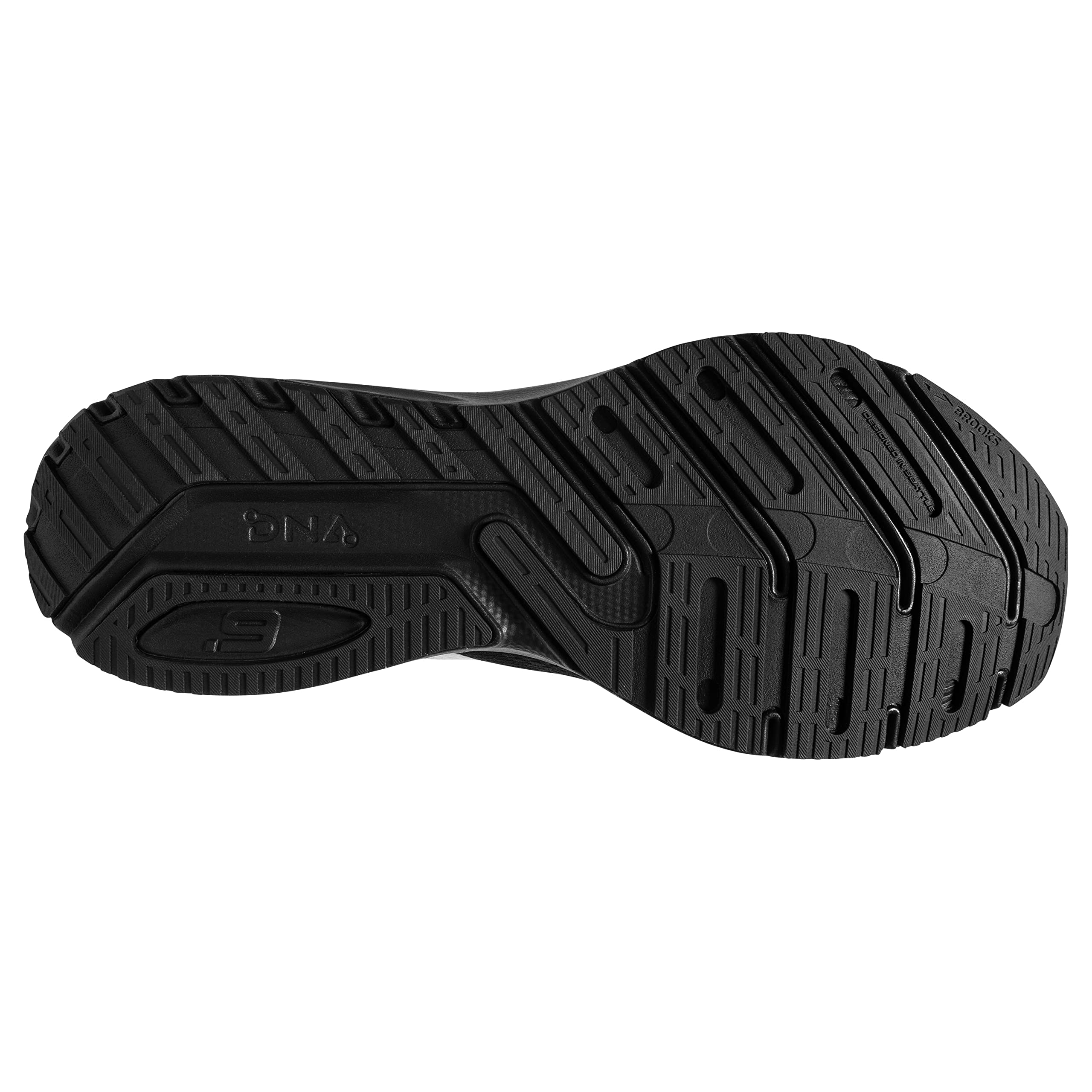 Brooks Men’s Launch 9 Neutral Running Shoe - Black/White - 13