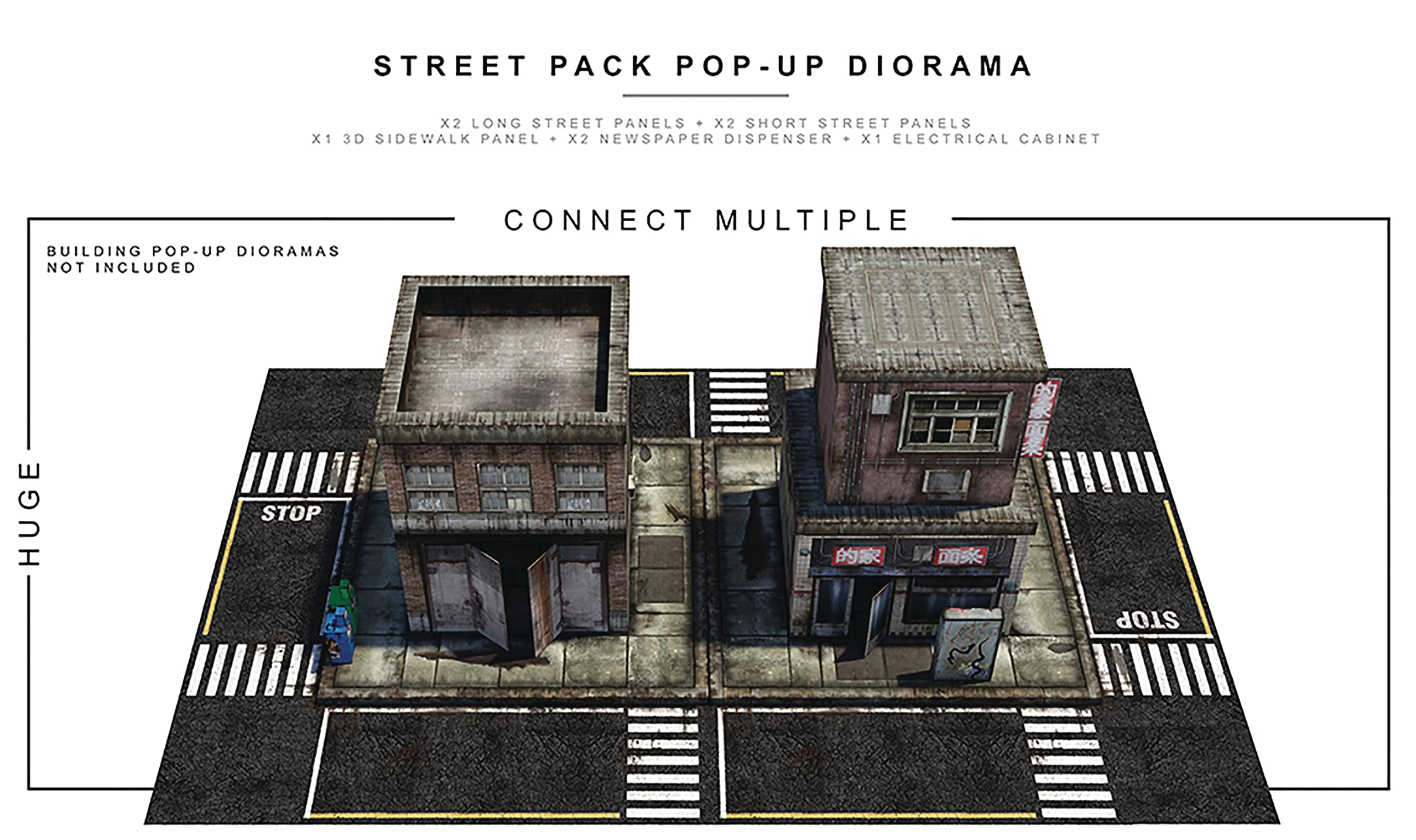 Extreme Sets Street Pack POP-UP 1/12 Scale Display Pack