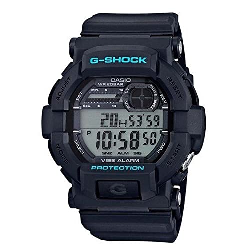 Casio Men's G-Shock GD350-1C Black Resin Sport Watch