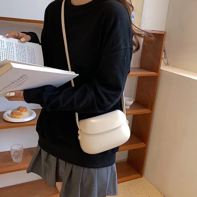 Crossbody Small Mini Bag for Women, Small Shoulder Bag Cell Phone Wallet Purses and Handbags (IVORY)