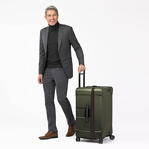 Briggs & Riley Torq Hardside Luggage, Hunter, Medium Trunk-Checked 28-Inch