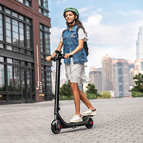 Jetson Rhythm Folding Electric Scooter | Weight Limit up to 220 lb, Ages 12+| 6.5β Wheels | 250-Watt Hub Motor | Easy Folding Mechanism, 3 Speed Modes | Thumb Throttle | Top Speed of 15 MPH