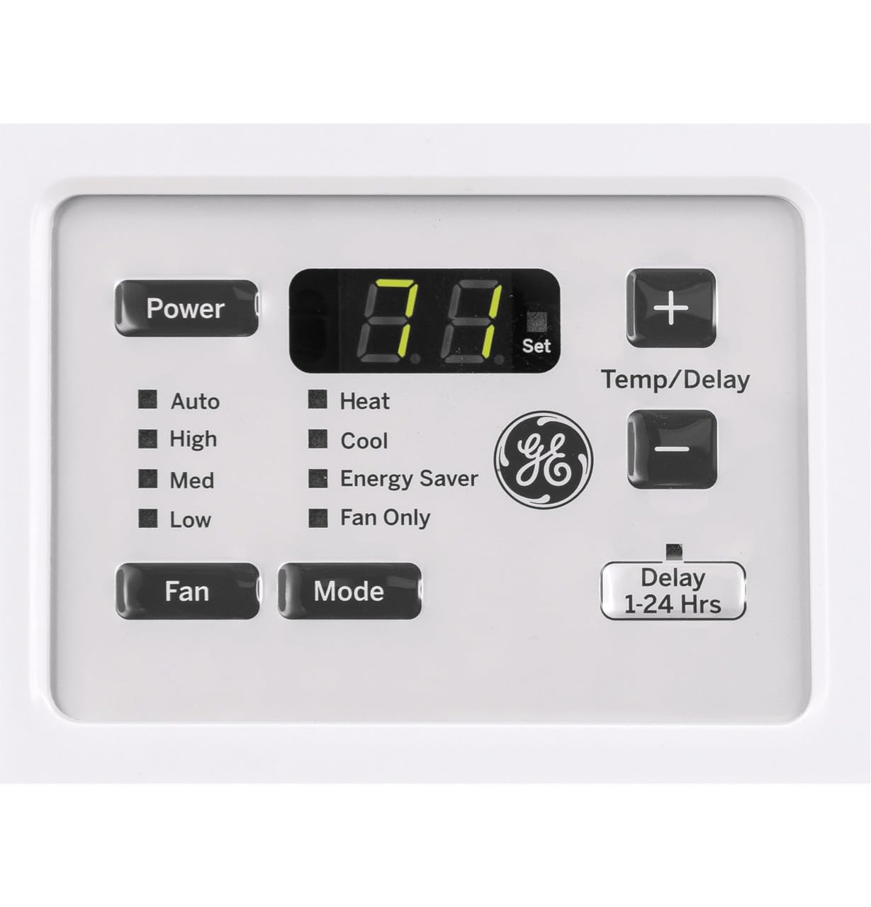 GE 18,000 BTU Heat/Cool Electronic Window Air Conditioner for Extra-Large Rooms up to 1000 sq. ft. (Renewed)