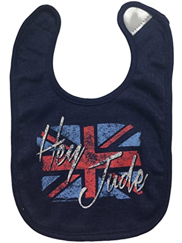 Lyrics by Lennon and McCartney Baby Boys 5 Pack Side Snap Bibs