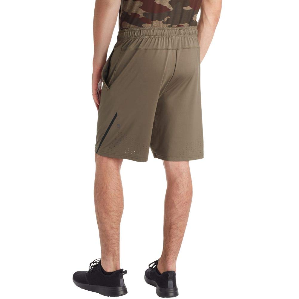 C9 Champion Men's Elevated Training Short-9" Inseam, Harbor Stone Brown, XL