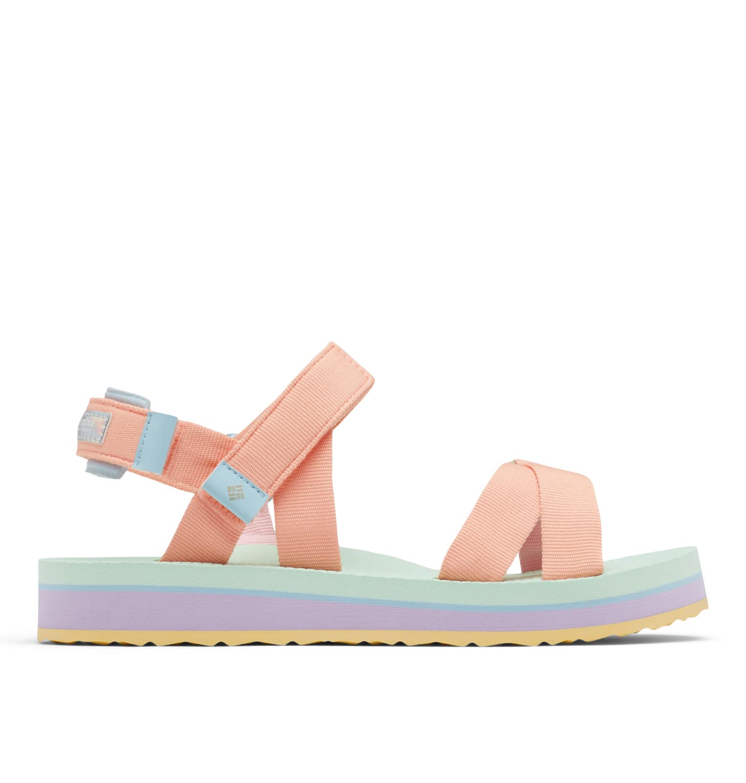 Columbia Women's Capsule Alava Sandal, Pink Dawn/King Crab, 12