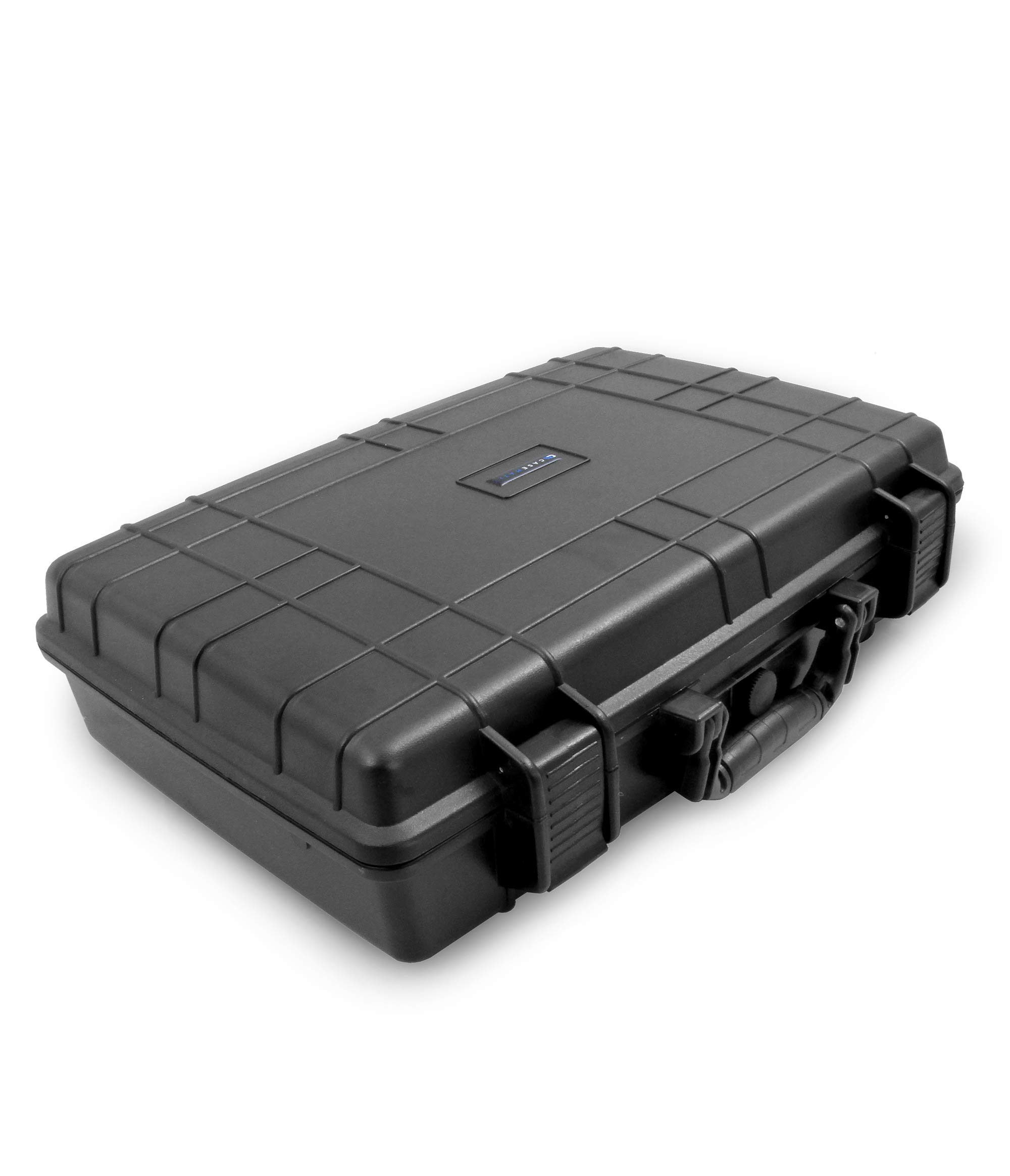 Casematix Waterproof Mixer Carry Case Compatible with Rode Rodecaster Pro Podcast Production Studio and Adapter - Hard Carry Case With Padded Foam