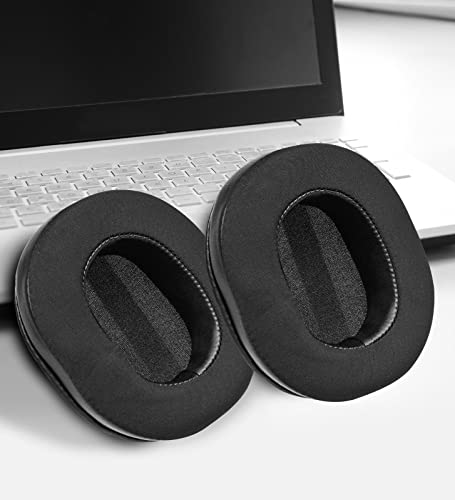 M50X Earpads, Upgrade ATH-M50X Ear Pads, Cooling Gel Ear Cushions Replacement for Audio Technica ATH-M50X/M40X, HyperX Cloud 2/Cloud Alpha, SteelSeries Arctis 7/Arctis Pro, MDR-7506/MDR-V6 Headphones