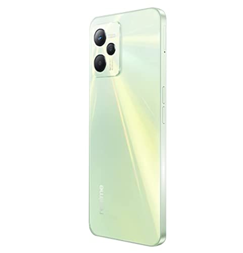Realme C35 128GB 4GB RAM Factory Unlocked (GSM Only | No CDMA - not Compatible with Verizon/Sprint) | Bundle w/Fast Car Charger - Glowing Green