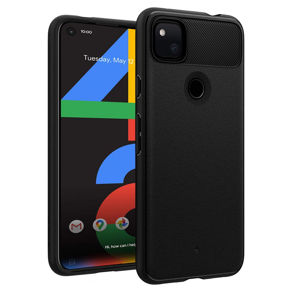 Caseology Vault for Google Pixel 4a Case (2020) [NOT Compatible with Pixel 4a 5G] - Matte Black