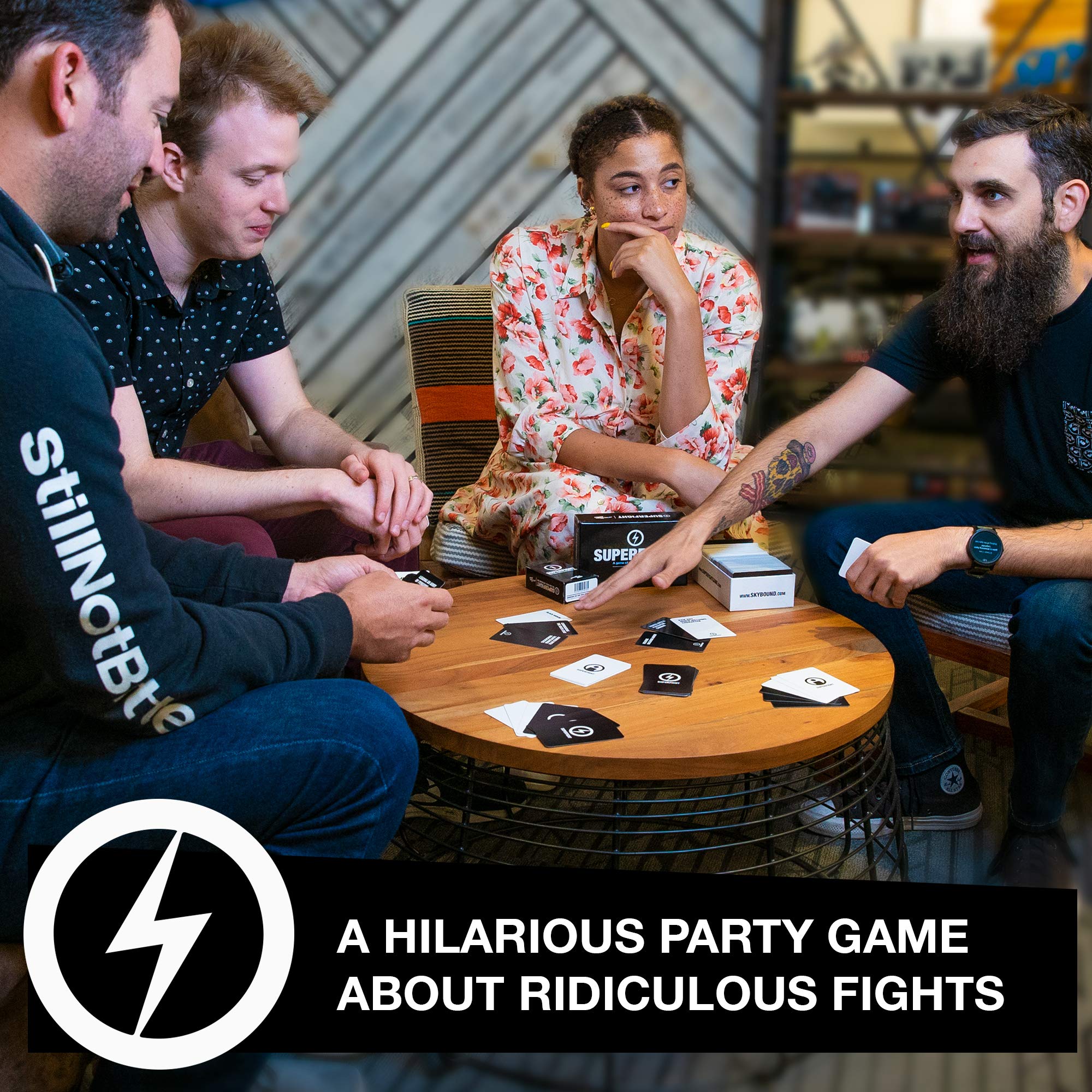 Skybound Superfight Horror Deck: 100 Themed Cards for The Game of Absurd Arguments | for Teens and Adults, 3 or More Players Ages 13+