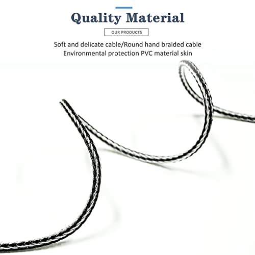 GUCraftsman 4.4mm Balanced Male to 2.5mm Balanced Female Headphone Adapter Cable 7N Single Crystal Copper/Silver Headphone Jack Convert Cable