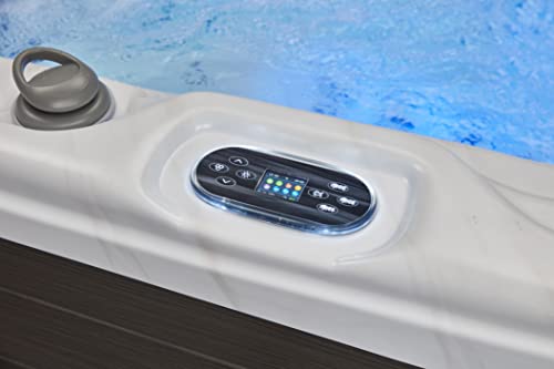 Casey 3 Person 47 Jet Lounger Hot Tub with Bluetooth