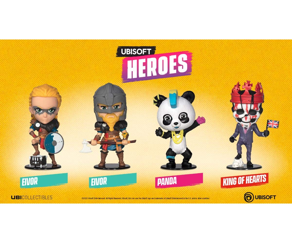 UBI Heroes Series 2 Chibi JD Panda Figurine